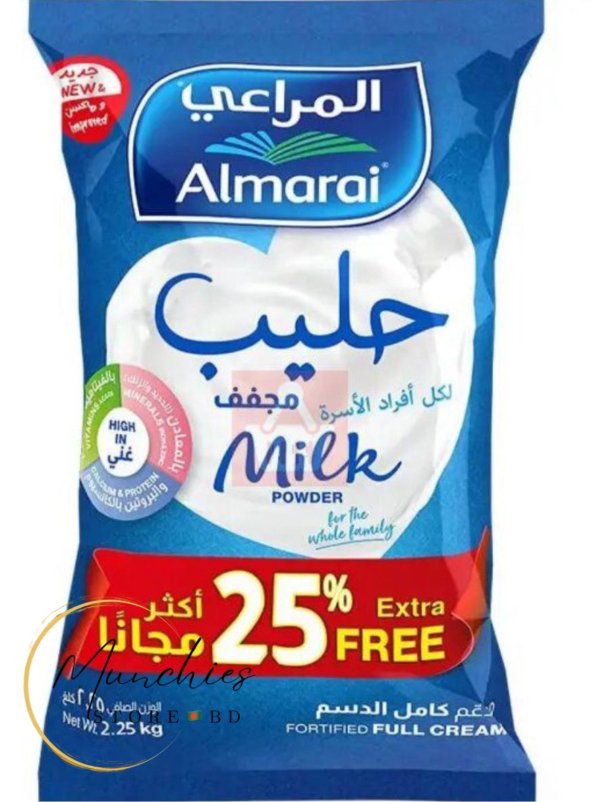 Almarai Full Cream Milk Powder 2.25kg- Full Cream Instant Milk