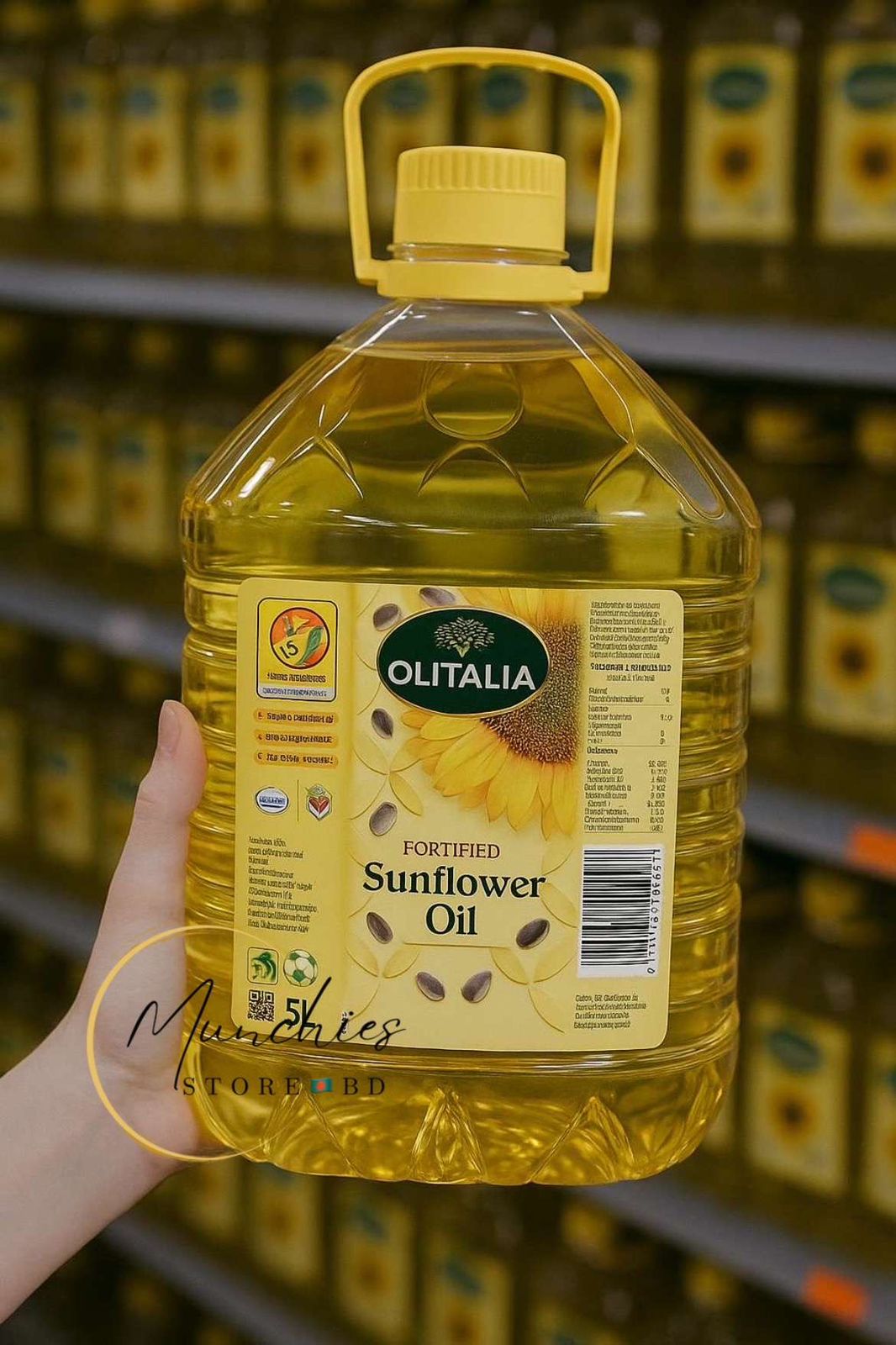 Olitalia Fortified Sunflower Oil 5L – Buy Now Healthy Cooking Oil ...