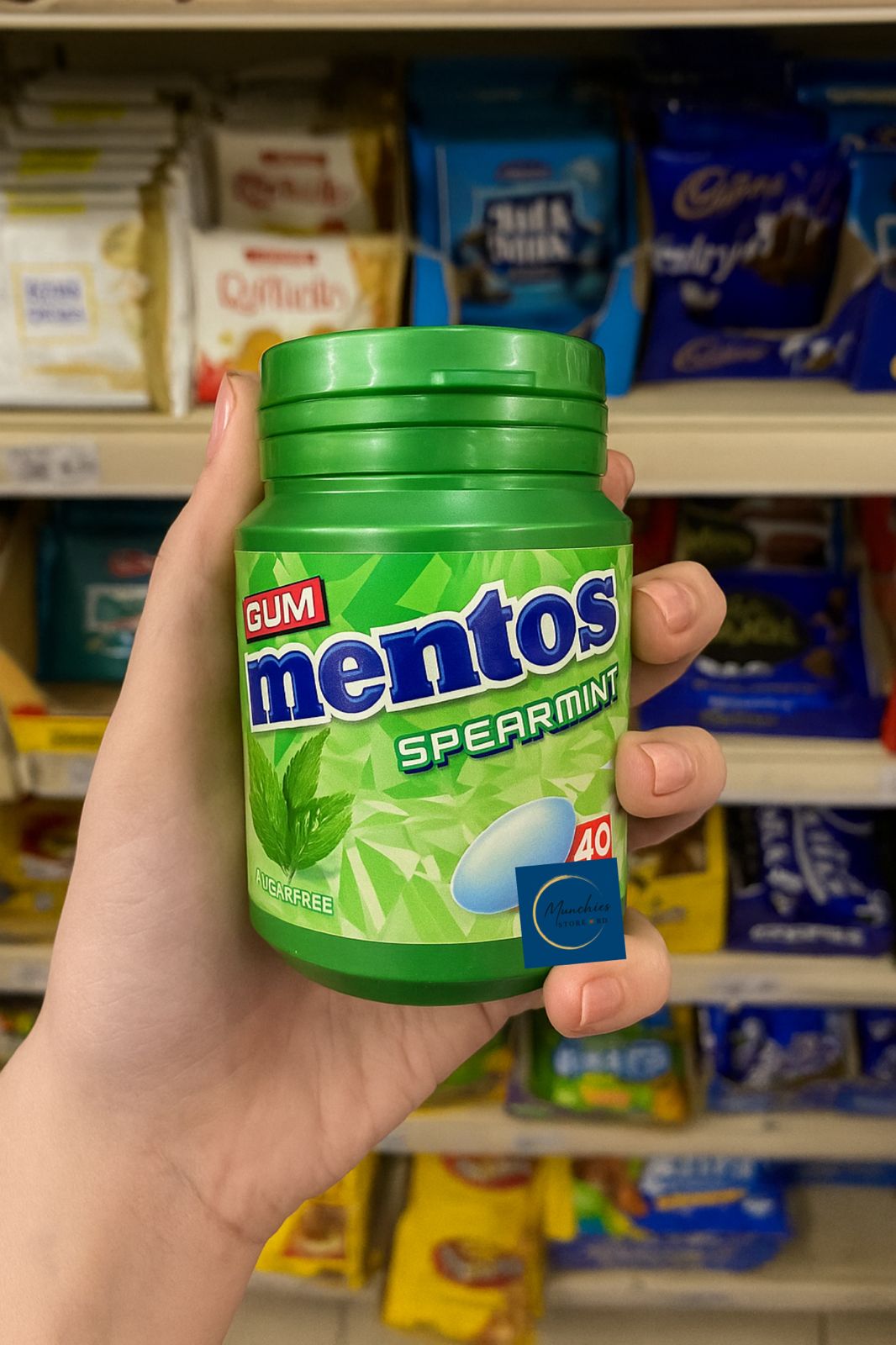 Mentos Spearmint Chewy Mints – Refreshing Mint Candy| Buy Now - Import ...