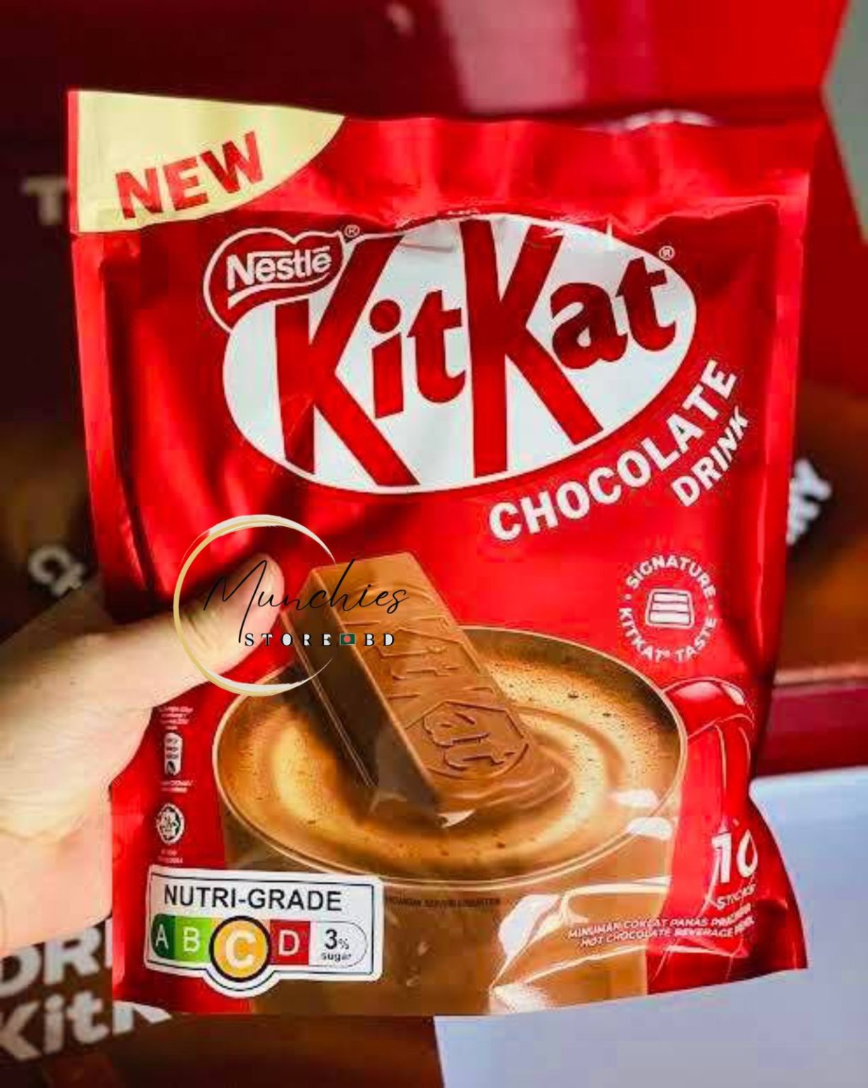Nestlé KitKat Chocolate Drink – Ready-to-Drink Choco Beverage - Import ...