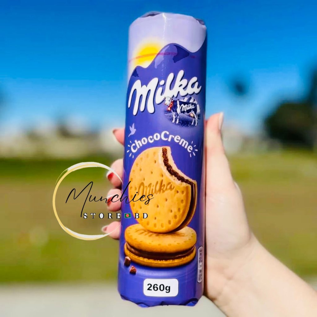 Buy Milka ChocoCreme Biscuit – Chocolate Cream Filled Cookies - Import ...