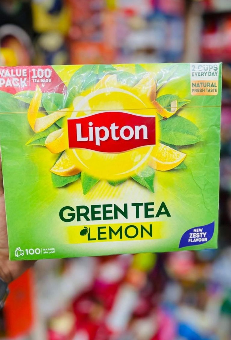 Lipton Green Tea Lemon – 100 Tea Bags (150 g) – Refreshing Tea - Import Shop BD