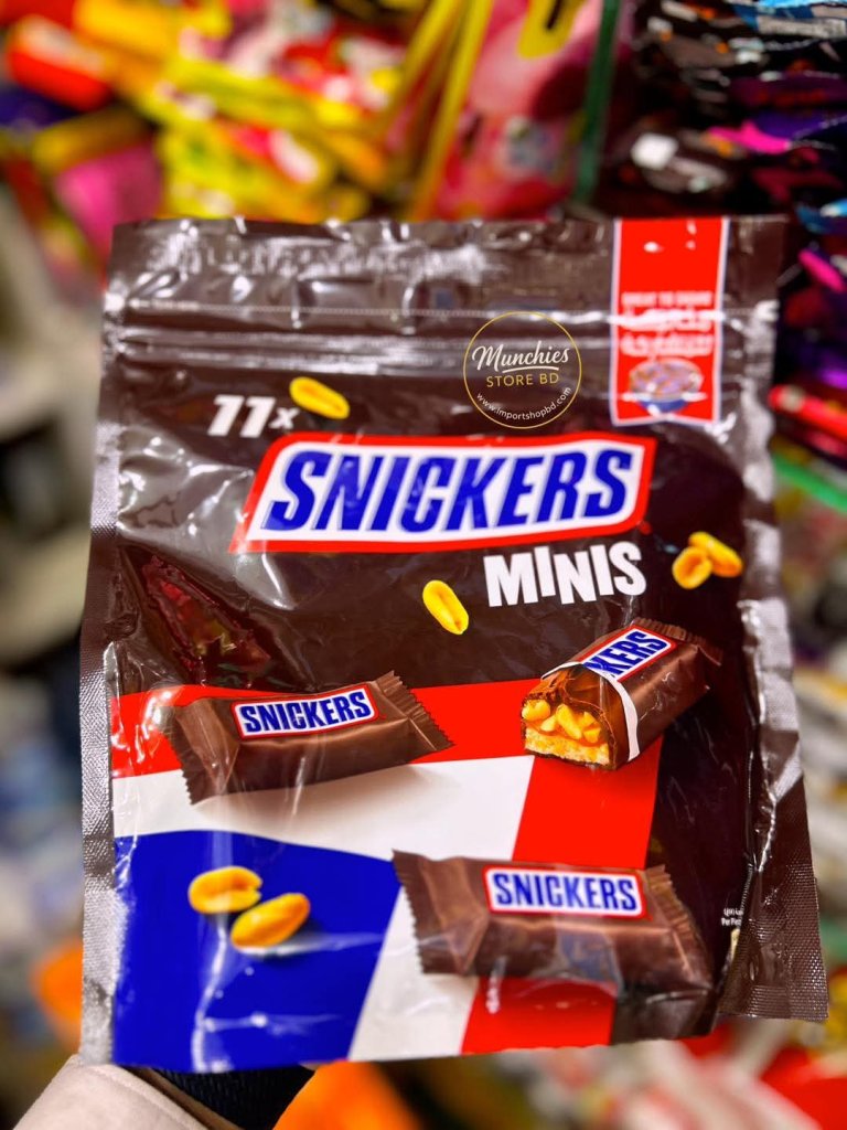 Snickers Minis Bite-Size Milk Chocolate Bars | Munchies - Import Shop BD