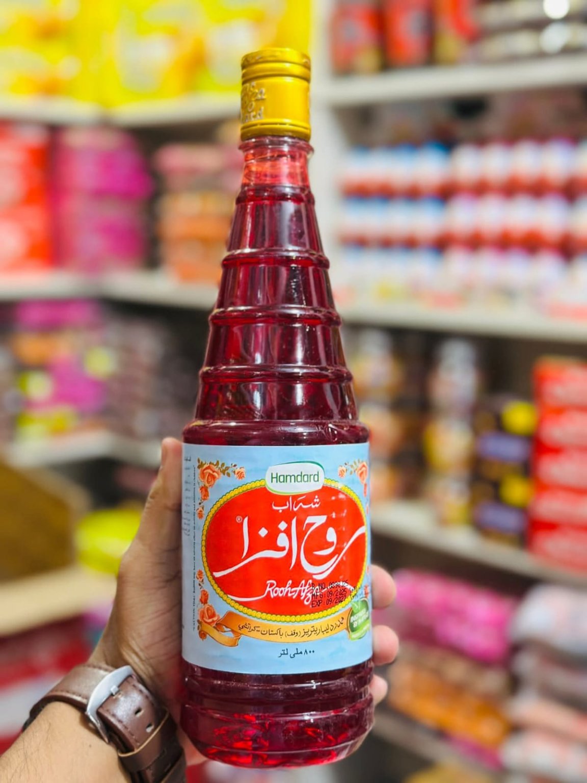 Hamdard Rooh Afza Syrup – Traditional Refreshing Herbal Syrup - Import ...